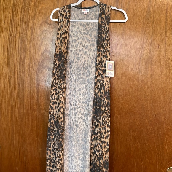 LuLaRoe | Tops | Nwt Lularoe Joy Cheetah Print Duster Vest | Poshmark